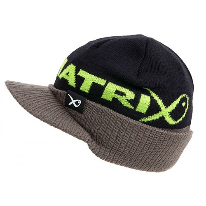 Matrix Peaked Beanie